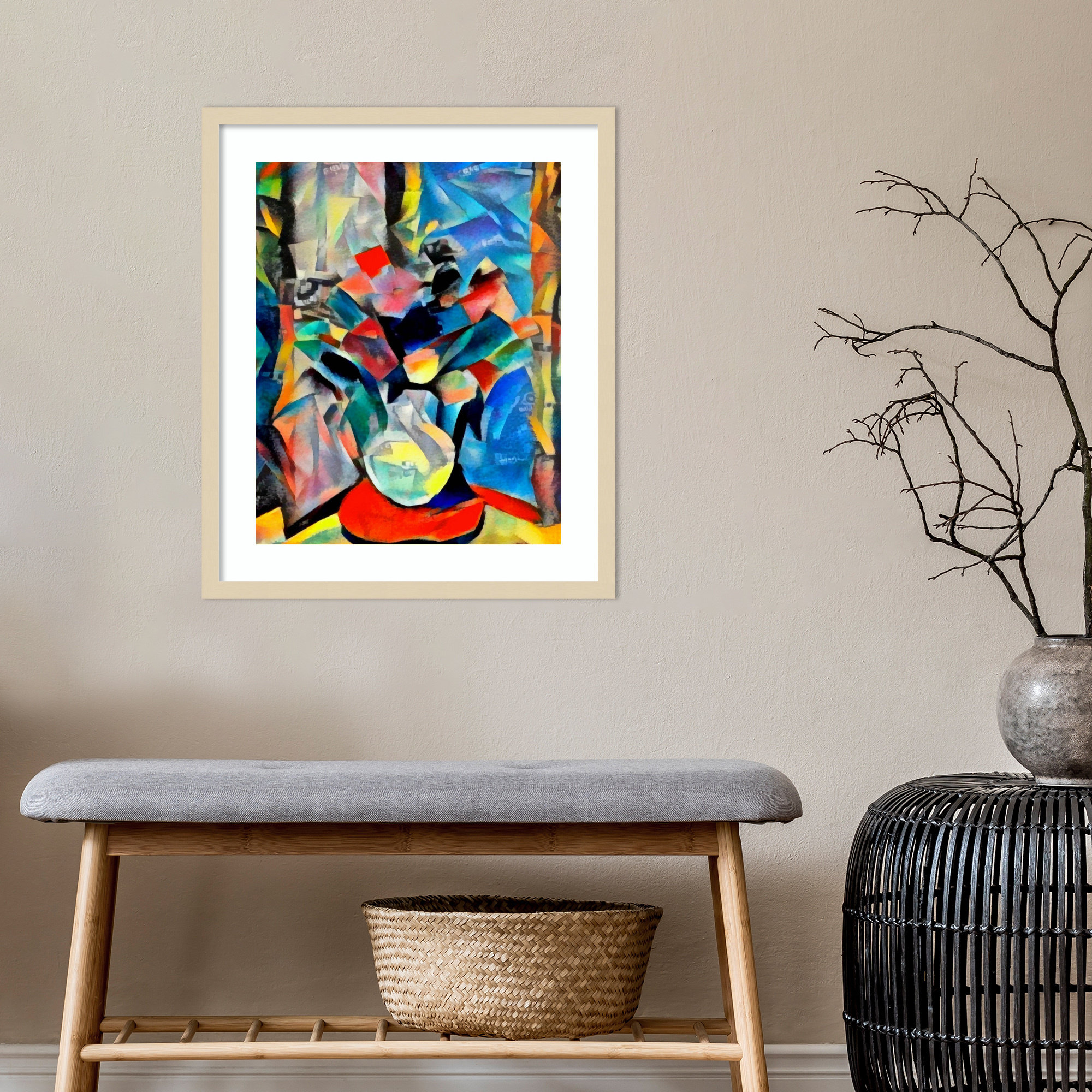 Red Barrel Studio® Air Motion By Alex Caminker Wood Framed Wall Art Print | Wayfair